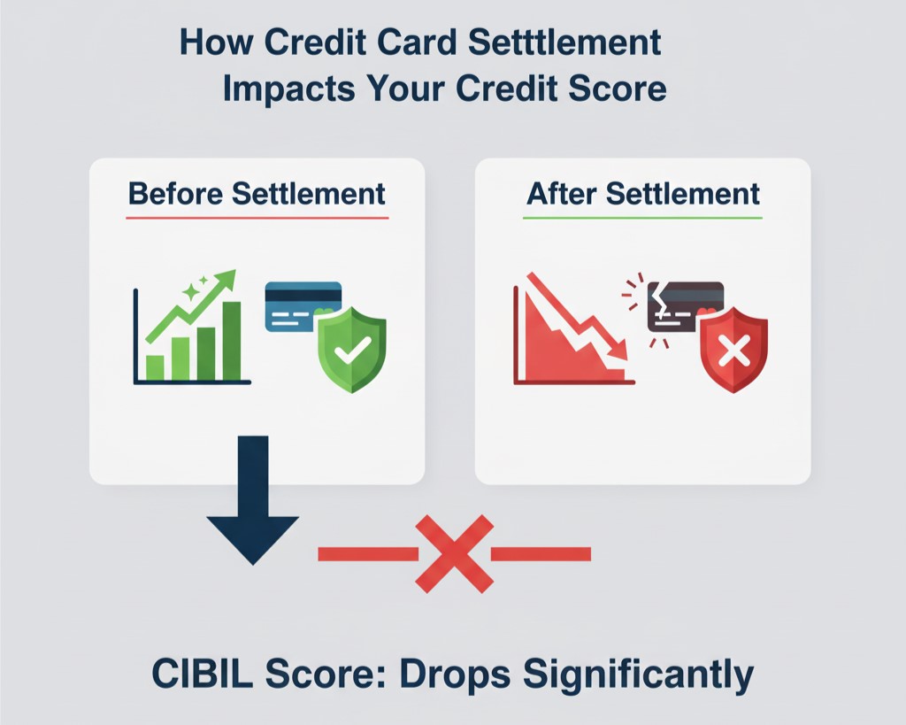 How Credit Card Settlement Impacts Your Credit Score – Settle Loan